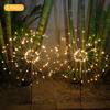YANSUN Solar Garden Decorative White Firework Path Lights - 120 ...