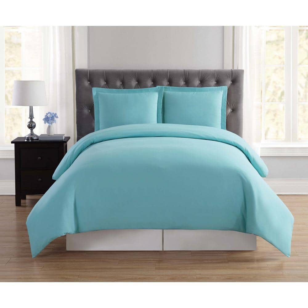 Truly Soft Everyday 3-Piece Turquoise King Duvet Cover Set DCS1657TUKG ...