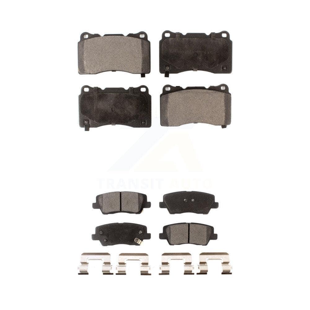 TEC Front Rear Ceramic Brake Pads Kit For Cadillac ATS CTS KTC-100010 ...