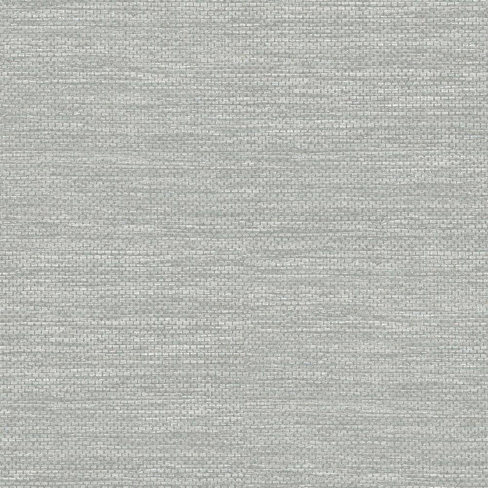A-Street Prints Malin Light Grey Faux Grasscloth Paper Textured Non ...