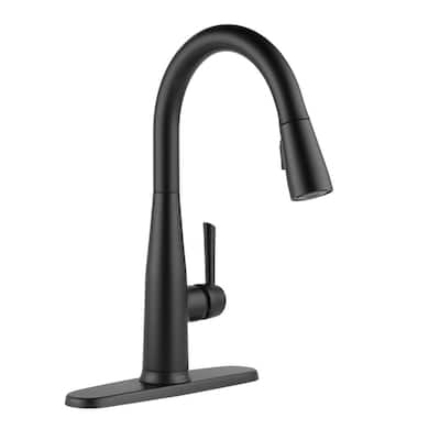 Delta Essa Single-Handle Bar Faucet with MagnaTite Docking in Matte ...