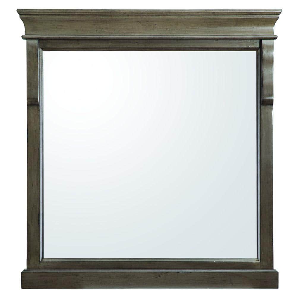 Home Decorators Collection Naples 30 in. W x 32 in. H Rectangular Wood ...