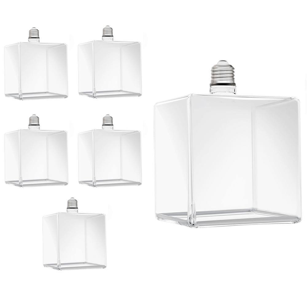 Feit Electric 40-Watt Equivalent Cube Dimmable Oversized Clear Glass ...
