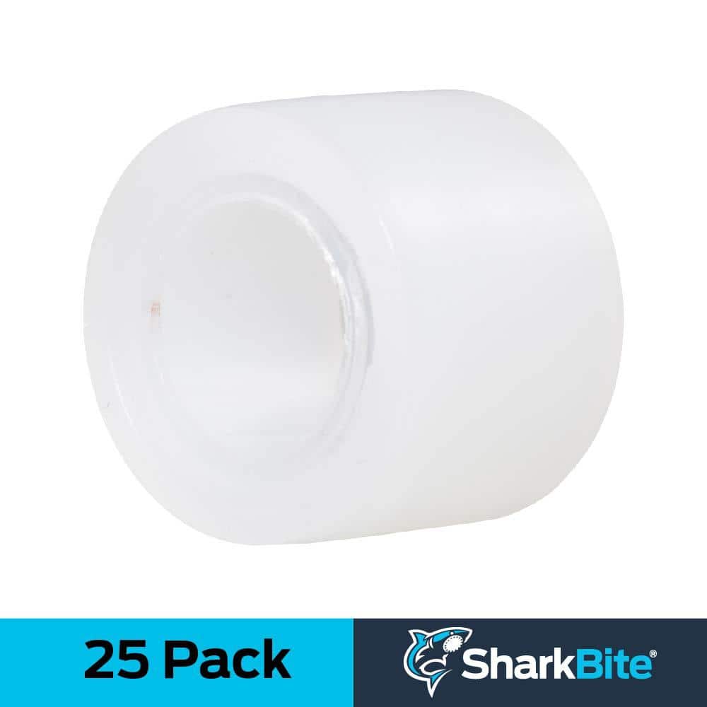 SharkBite 1/2 in. PEX-A Plastic Expansion Sleeve (25-Pack) UA23102A25 ...