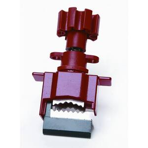 Brady Mini Gate Valve Lockout 65560 - The Home Depot