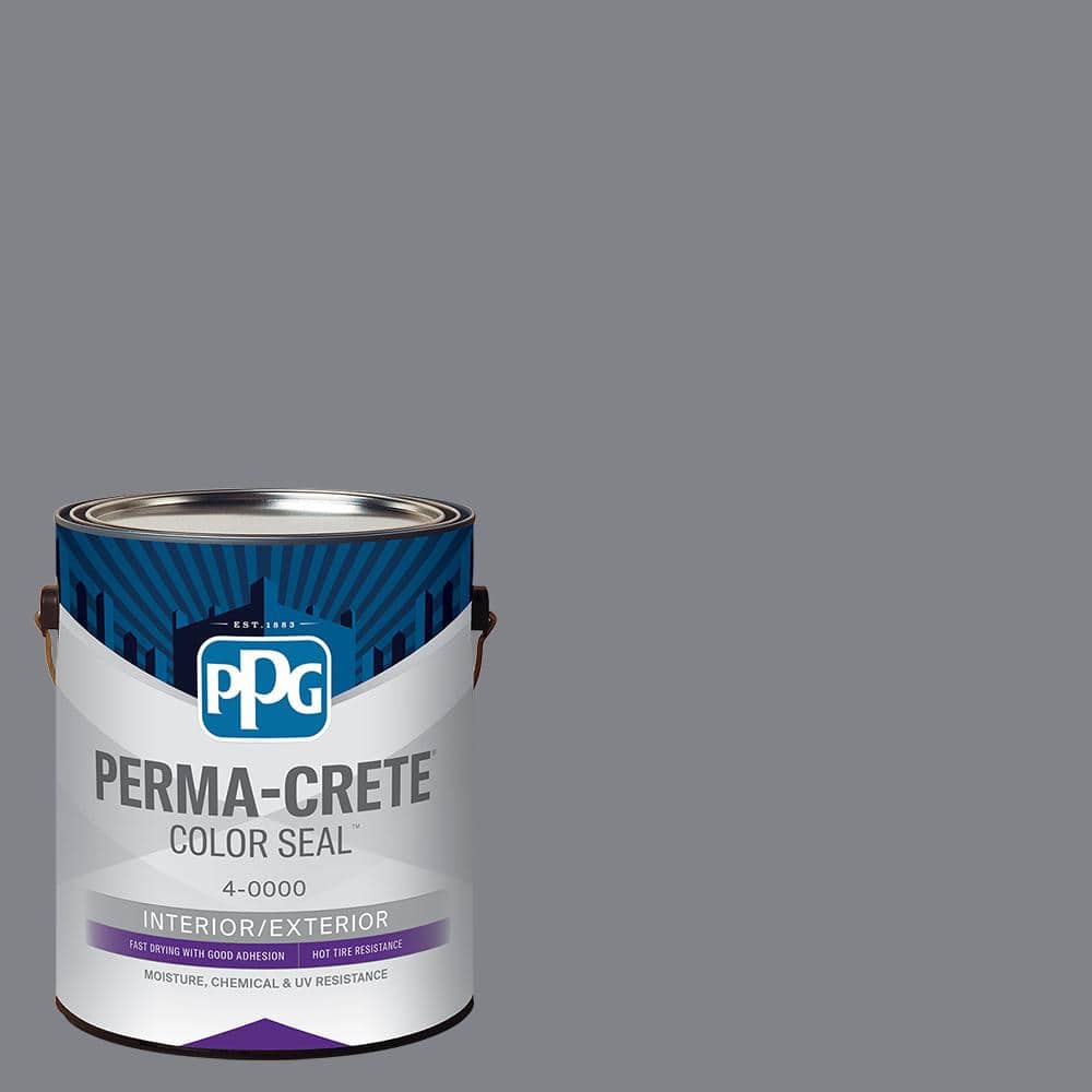 Perma-Crete Color Seal 1 gal. PPG1013-5 Victorian Pewter Satin Interior ...