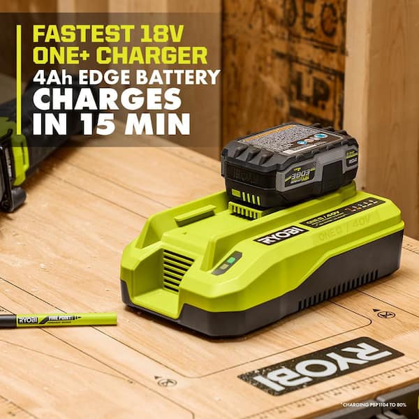 RYOBI ONE+ 18V/40V Dual Platform Charger PCG007 - The Home Depot