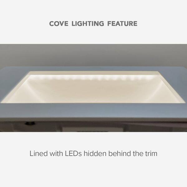Cove Recessed Lights Under Kitchen Ceiling Remodel With Cove Lighting