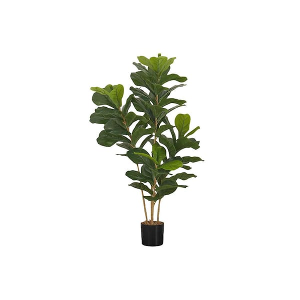 Reviews for Glitzhome 3.5ft. Faux Fiddle Leaf Fig Artificial Tree in ...