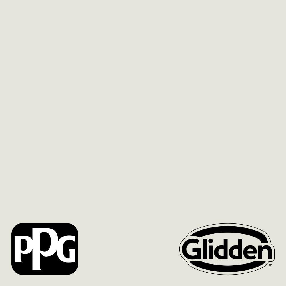 Glidden 8 oz. PPG1029-1 Silvery Moon Satin Interior Paint Sample ...