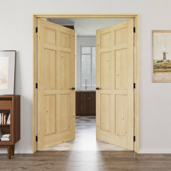 6 Panel - Prehung Doors - The Home Depot