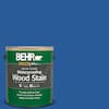 BEHR DECKplus 1 gal. #P510-7 Beacon Blue Solid Color Waterproofing ...