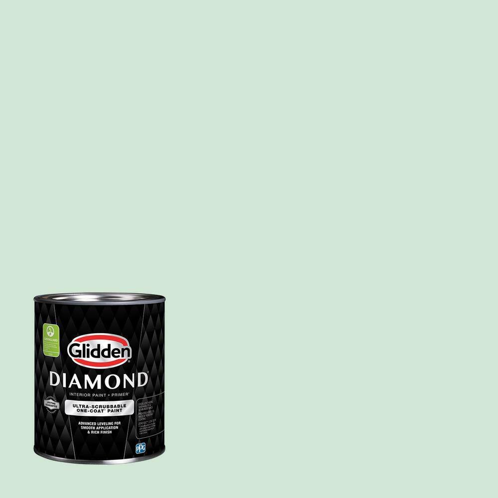Glidden Diamond 1 qt. PPG1226-2 Peppermint Patty Eggshell Interior ...