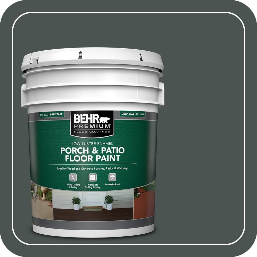 BEHR PREMIUM 5 gal. #PFC-70 Putting Green Low-Lustre Enamel Interior ...