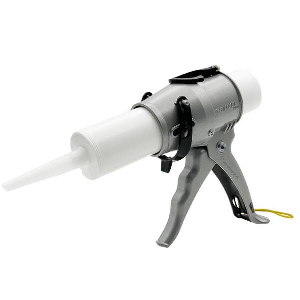 SILIGUN 4 in. Super Compact Heavy-Duty Drip-free Pro Caulk Gun for 10 ...