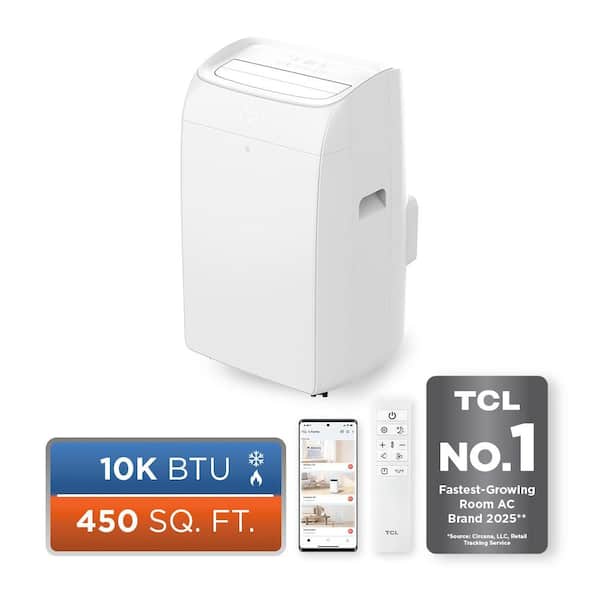 FRIGIDAIRE GALLERY 10,000 BTU (DOE) Portable Air Conditioner with ...