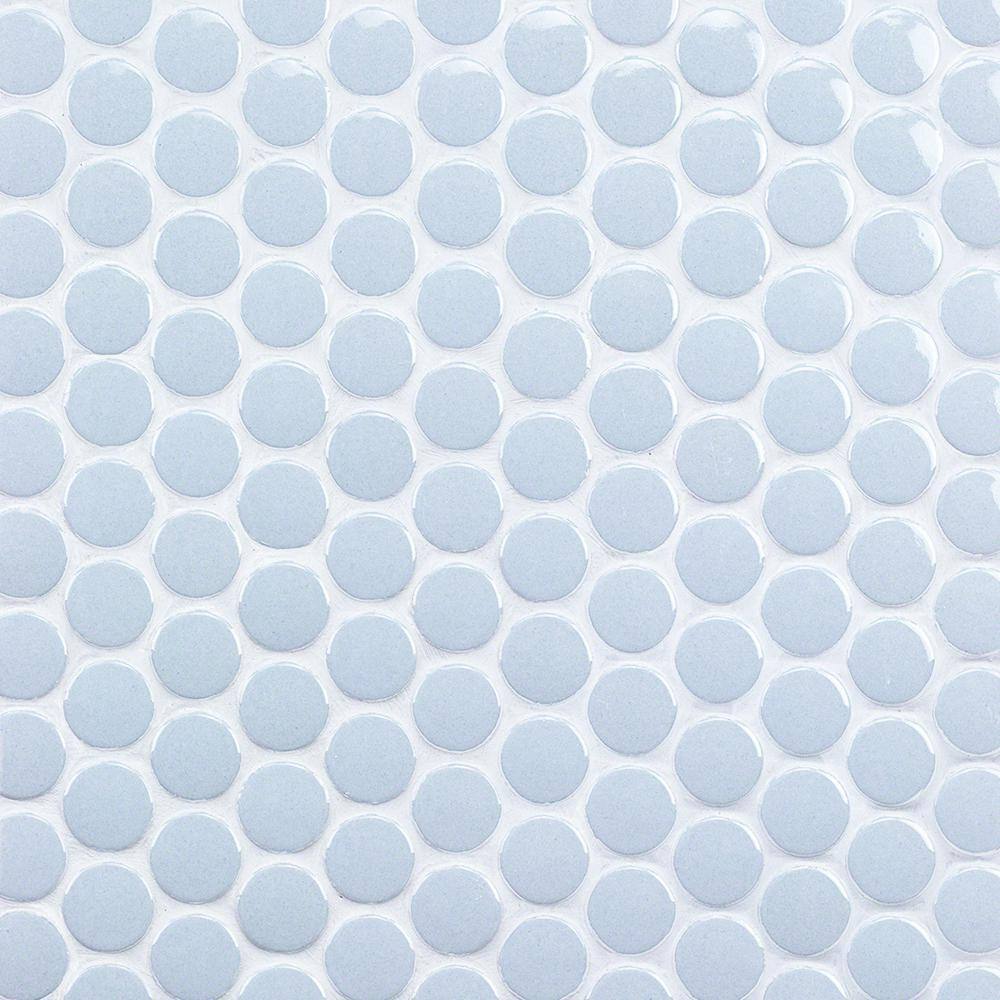 Ivy Hill Tile Joy Sky 12.32 in. x 12.99 in. Polished Ceramic Floor and ...