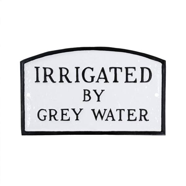Montague Metal Products 13 in. x 21 in. Large Arch Irrigated by Grey ...
