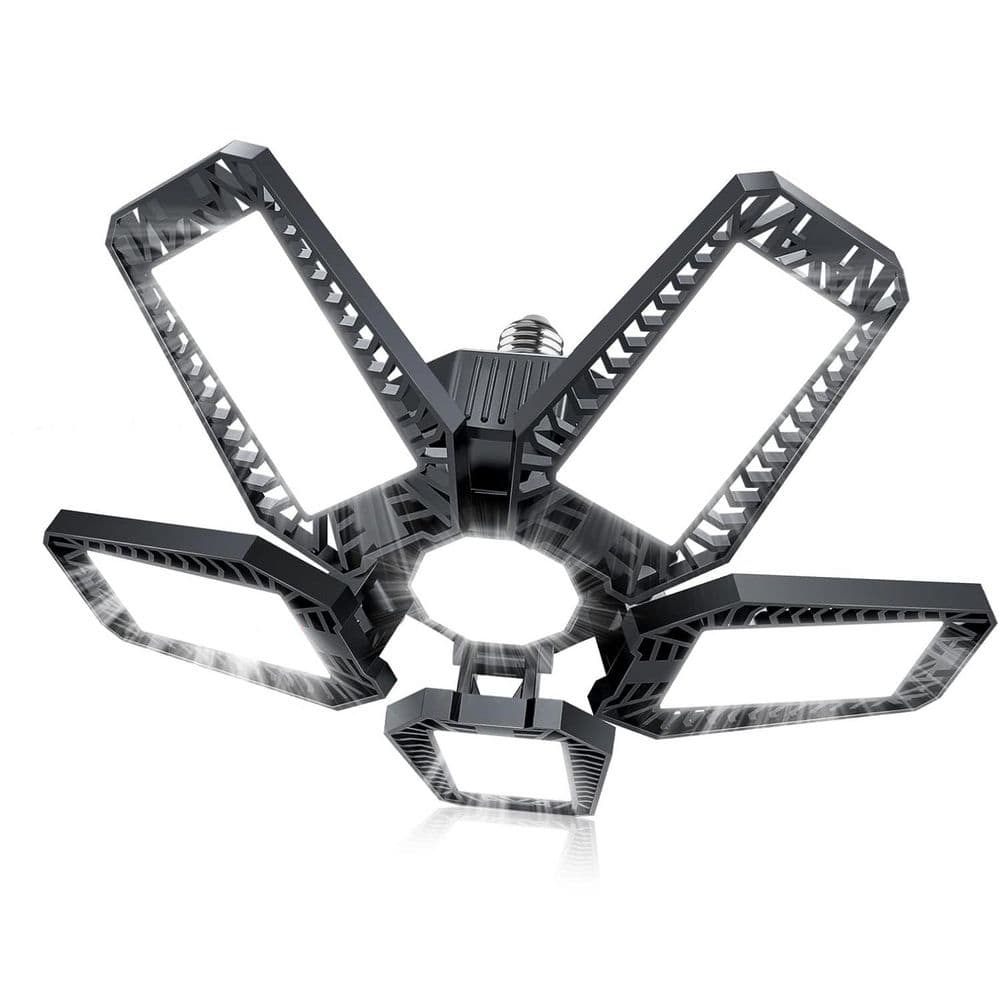 Lukyamzn 160-Watt Volt 16000 Lumen LED Garage Ceiling Lights Screw in ...