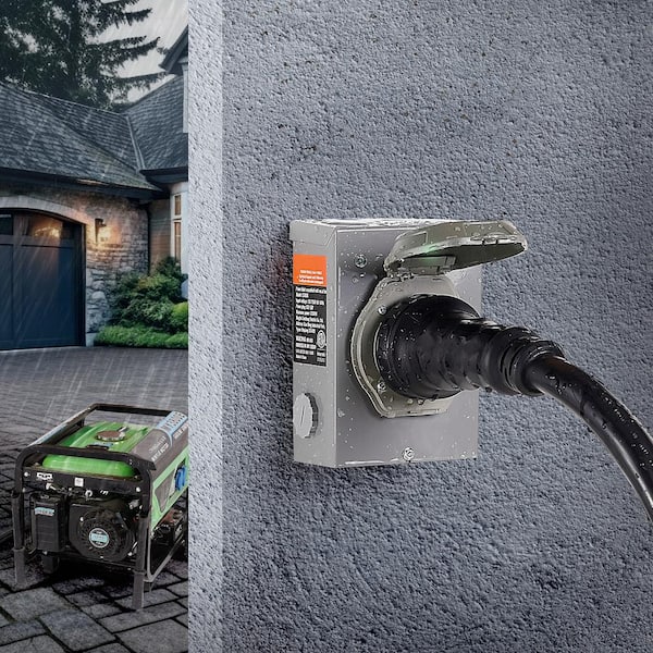 SVOPES Generator Cord Kit, 15 ft. STW, 50 Amps, 125 V, 14-50 Plug ...