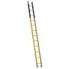 Werner 12 ft. Fiberglass Manhole Ladder with 375 lb. Load Capacity Type ...