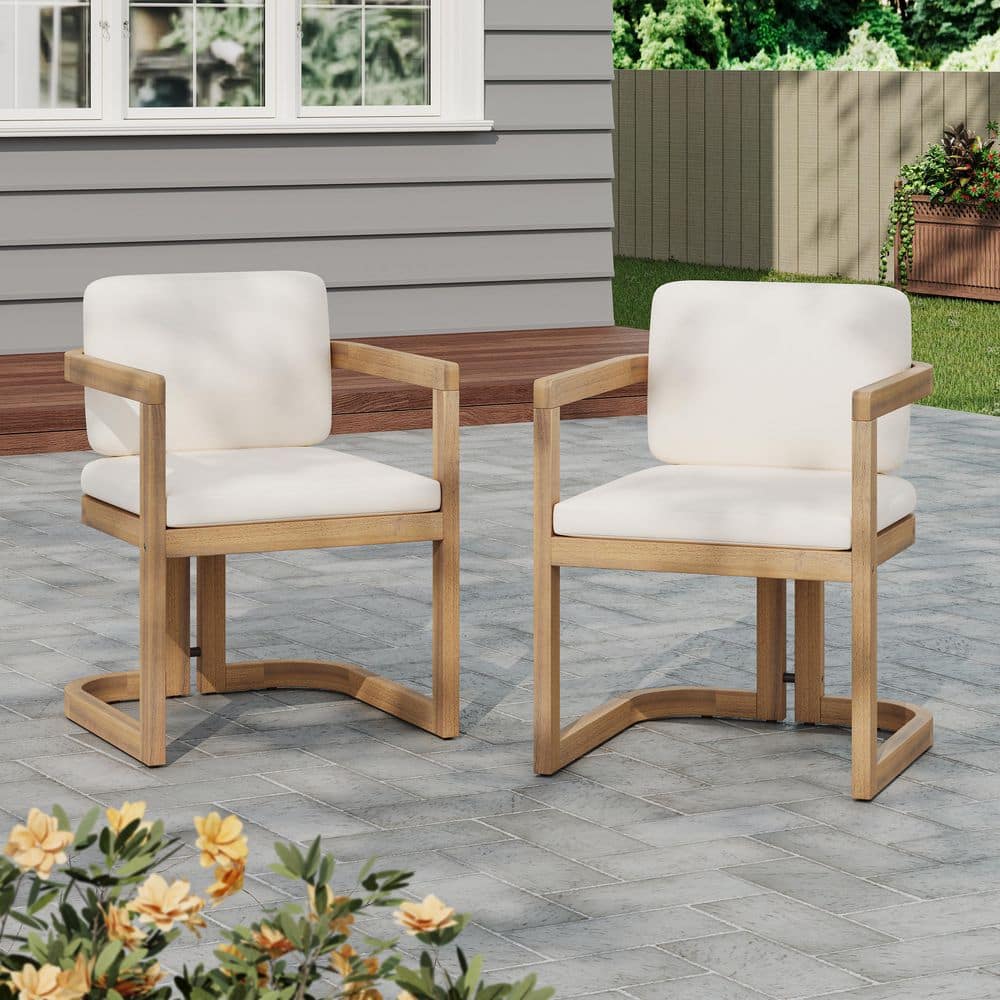 CHRISTOPHER KNIGHT HOME Halifax Light Teak Finish Solid Wood Patio ...