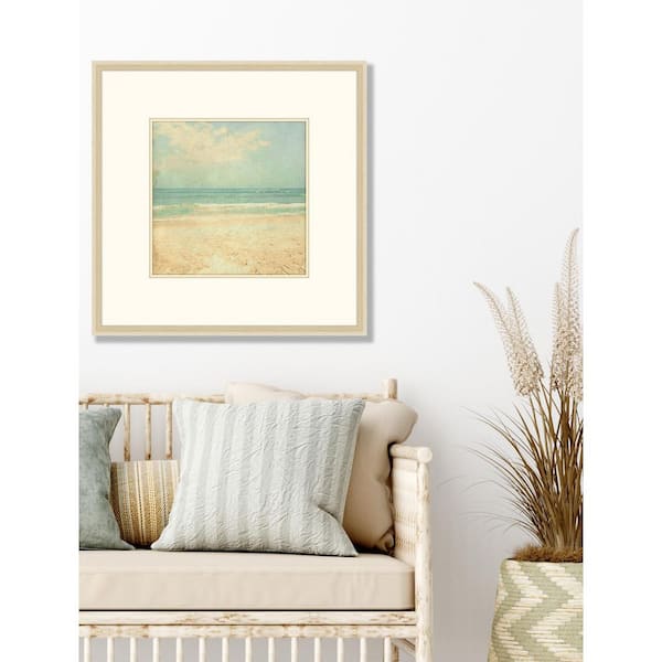 Melissa Van Hise By the Shore II Framed Giclee Art Print 22 in. x 22 in ...