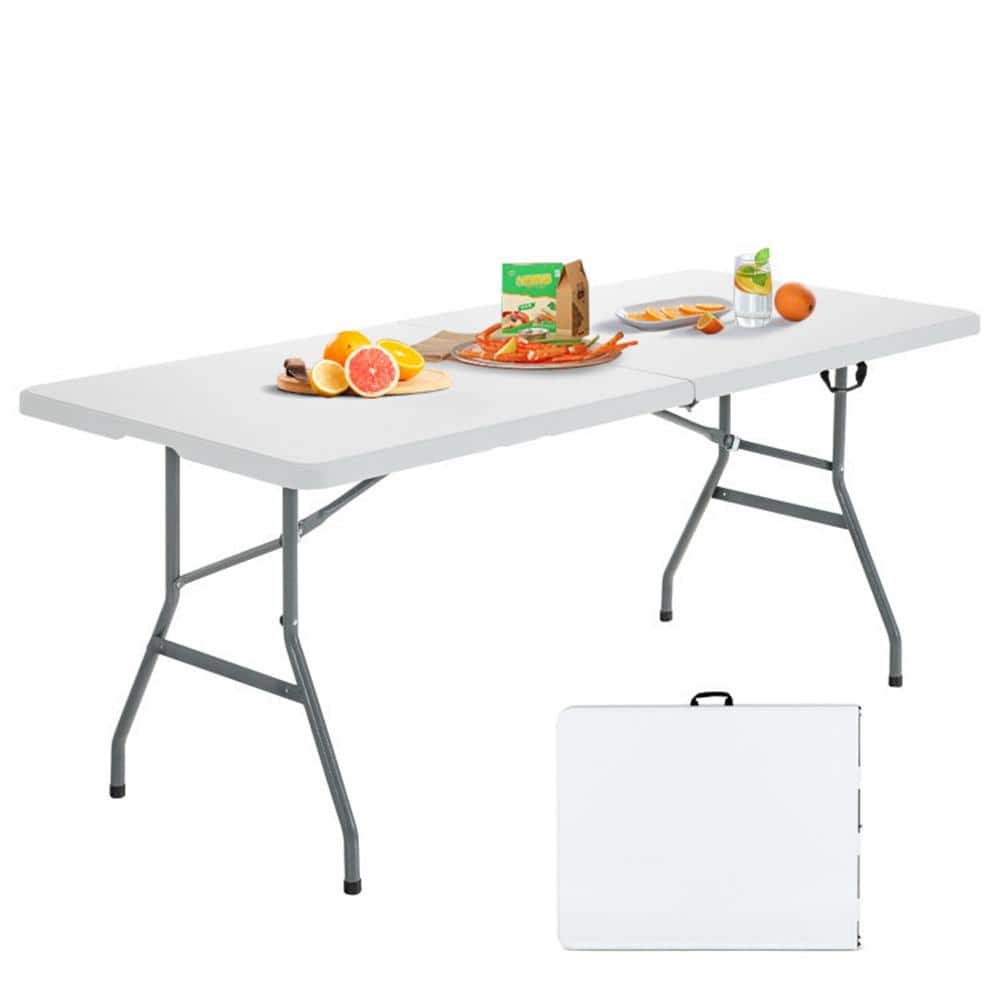 Afoxsos Camping Kitchen Table Portable Folding Camping Table with ...