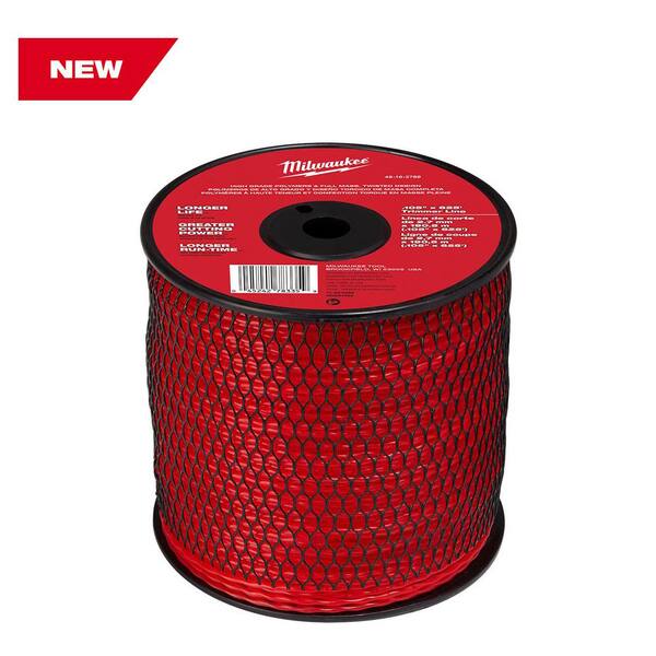 Milwaukee 0.105 in. x 625 ft. Trimmer Line Spool 49-16-2789 - The Home ...