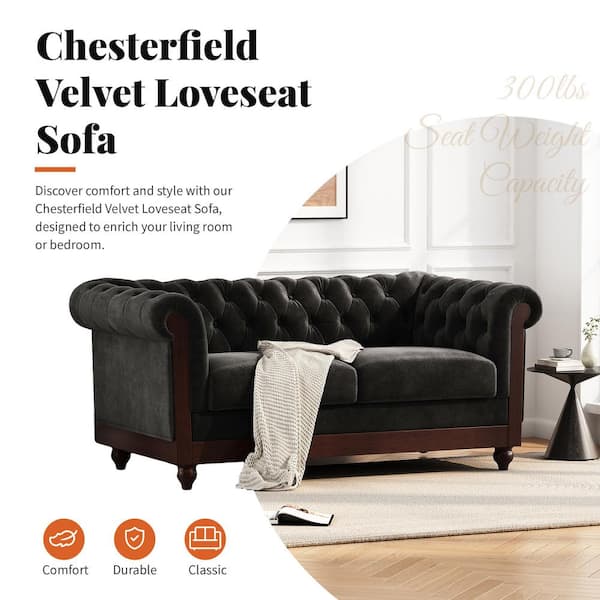 2 seater chesterfield style sofa store