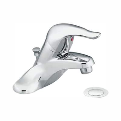 MOEN Chateau Low-Arc Single-Handle Standard Kitchen Faucet in Chrome 7425
