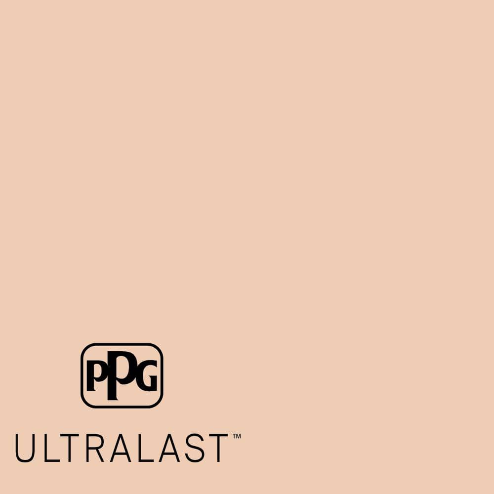PPG UltraLast 1 gal. PPG1201-3 Peach Darling Eggshell Interior Paint ...