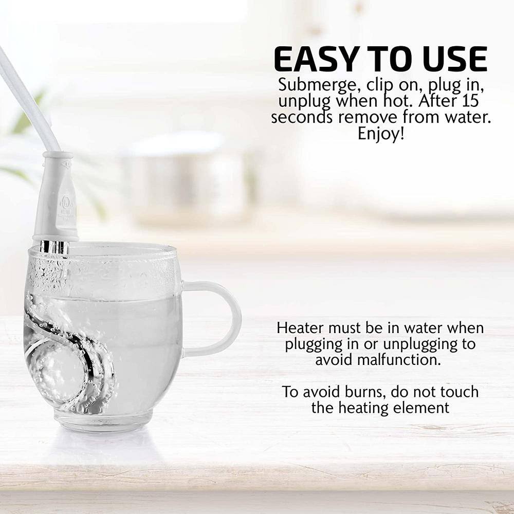 Buy Portable Immersion Heater 5 in. x 1 in. Stainless Steel Heat ...