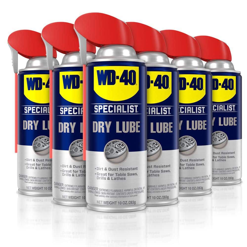 Have a question about WD-40 SPECIALIST 10 oz. Dry Lube (6-Pack)? - Pg 4 - The Home Depot