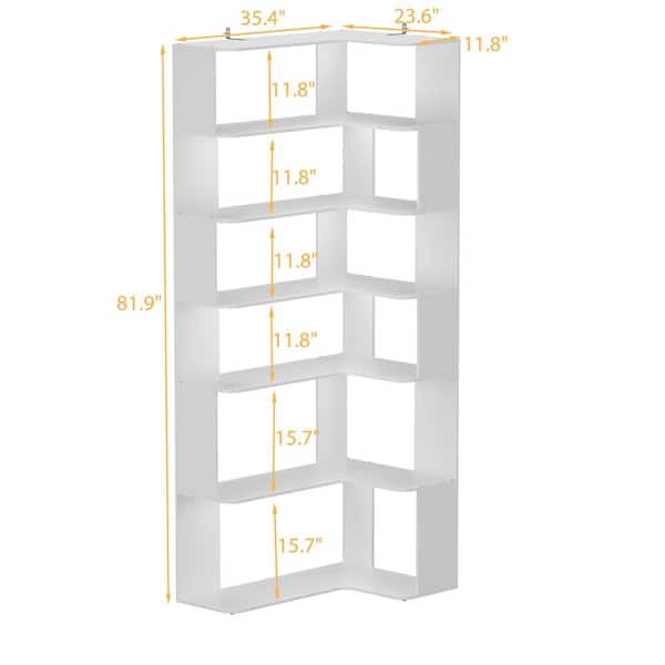 White corner bakers rack store