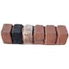 Classic Stone 17 in. x 4 in. x 4 in. Concrete Edging Brickface Red ...