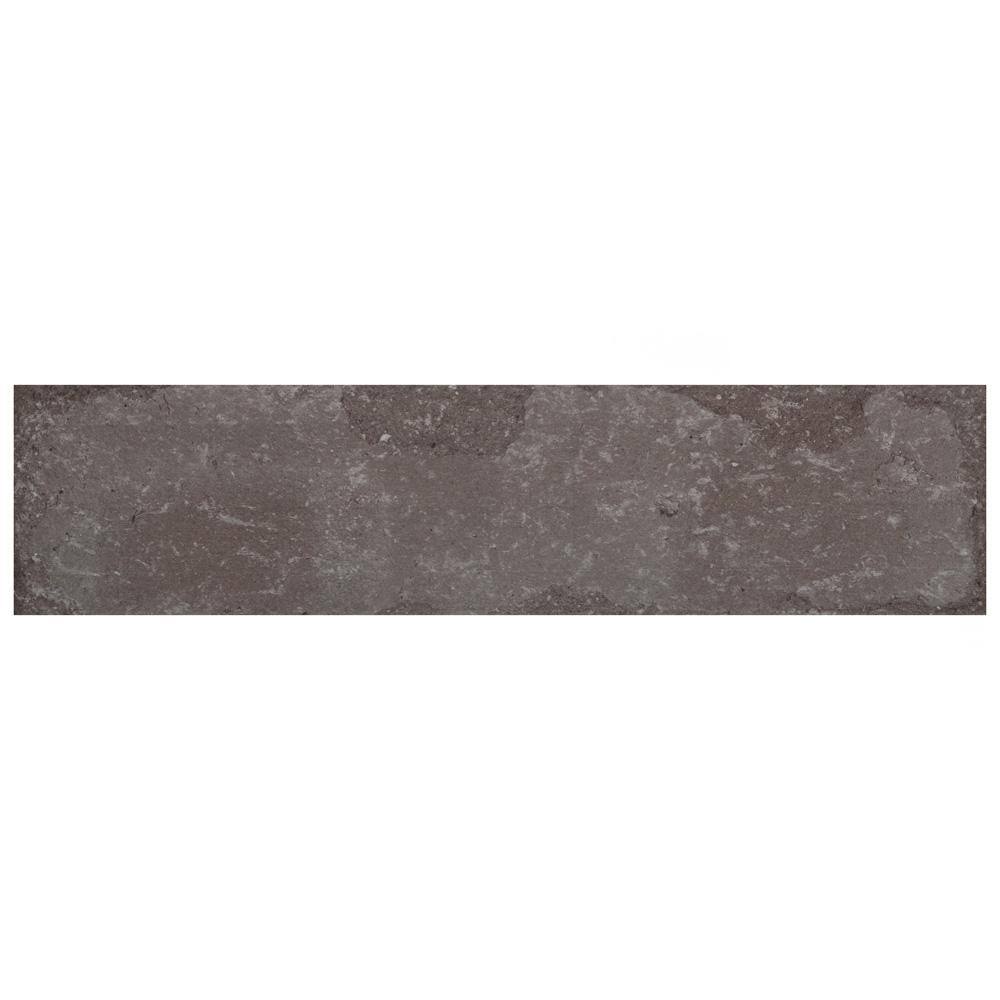 Merola Tile Brickyard Olive 3 in. x 12 in. Porcelain Floor and Wall ...