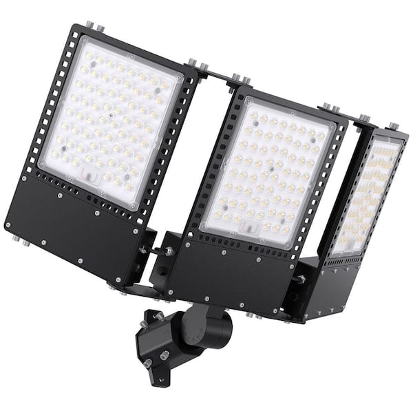 phyfalip 2025 Series LED Black IP67 Dusk to Dawn Adjustable 3-Head ...