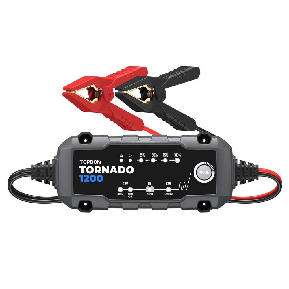 TOPDON Tornado1200-1. 2A Smart Battery Charger T1200 - The Home Depot