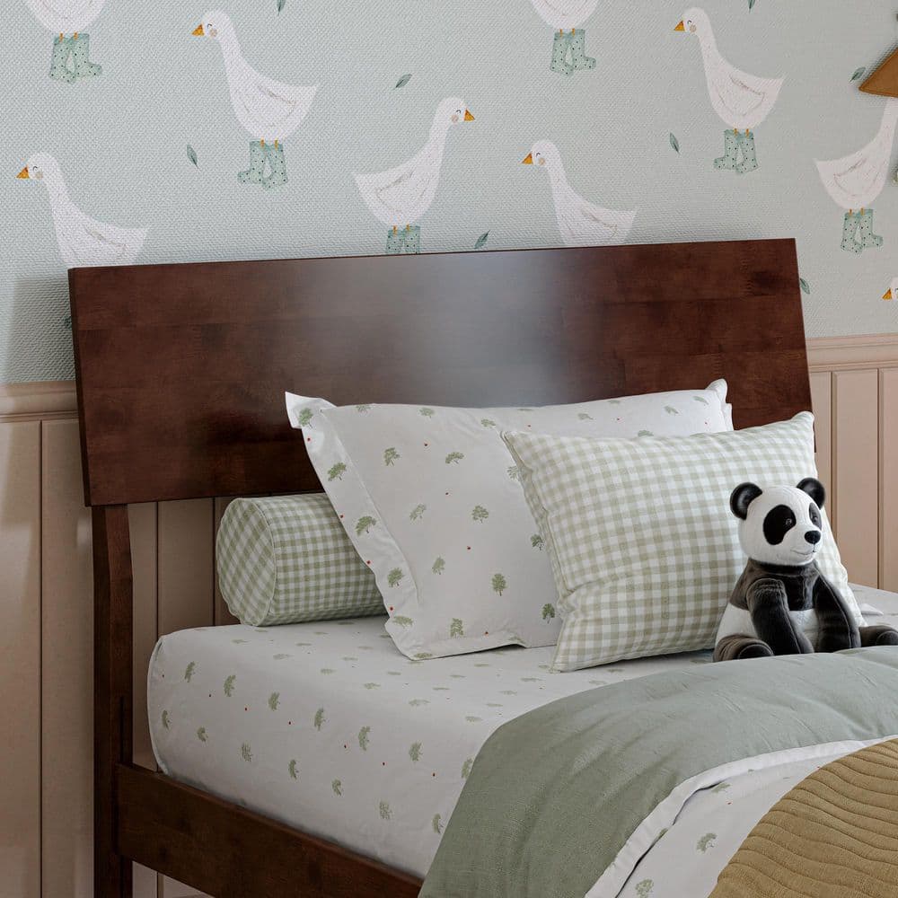 AFI Bradford Walnut Brown Wood Twin Adjustable Panel Headboard AR248824 ...