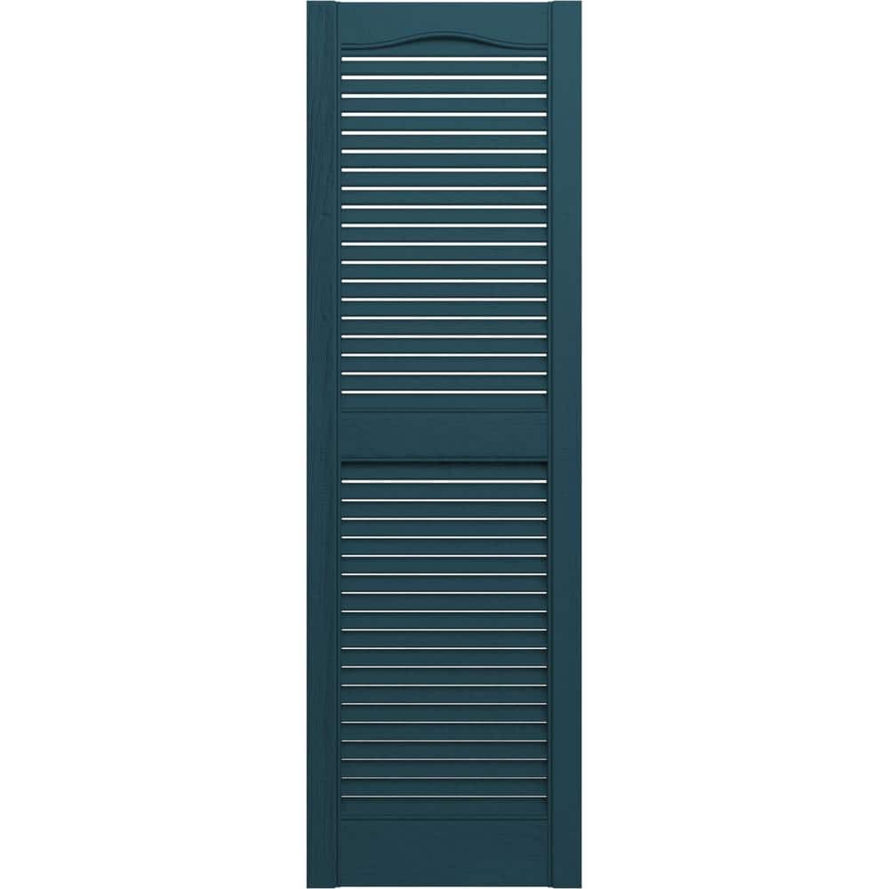 Ekena Millwork 14-1/2 in. x 55 in. Lifetime Vinyl Standard Cathedral ...