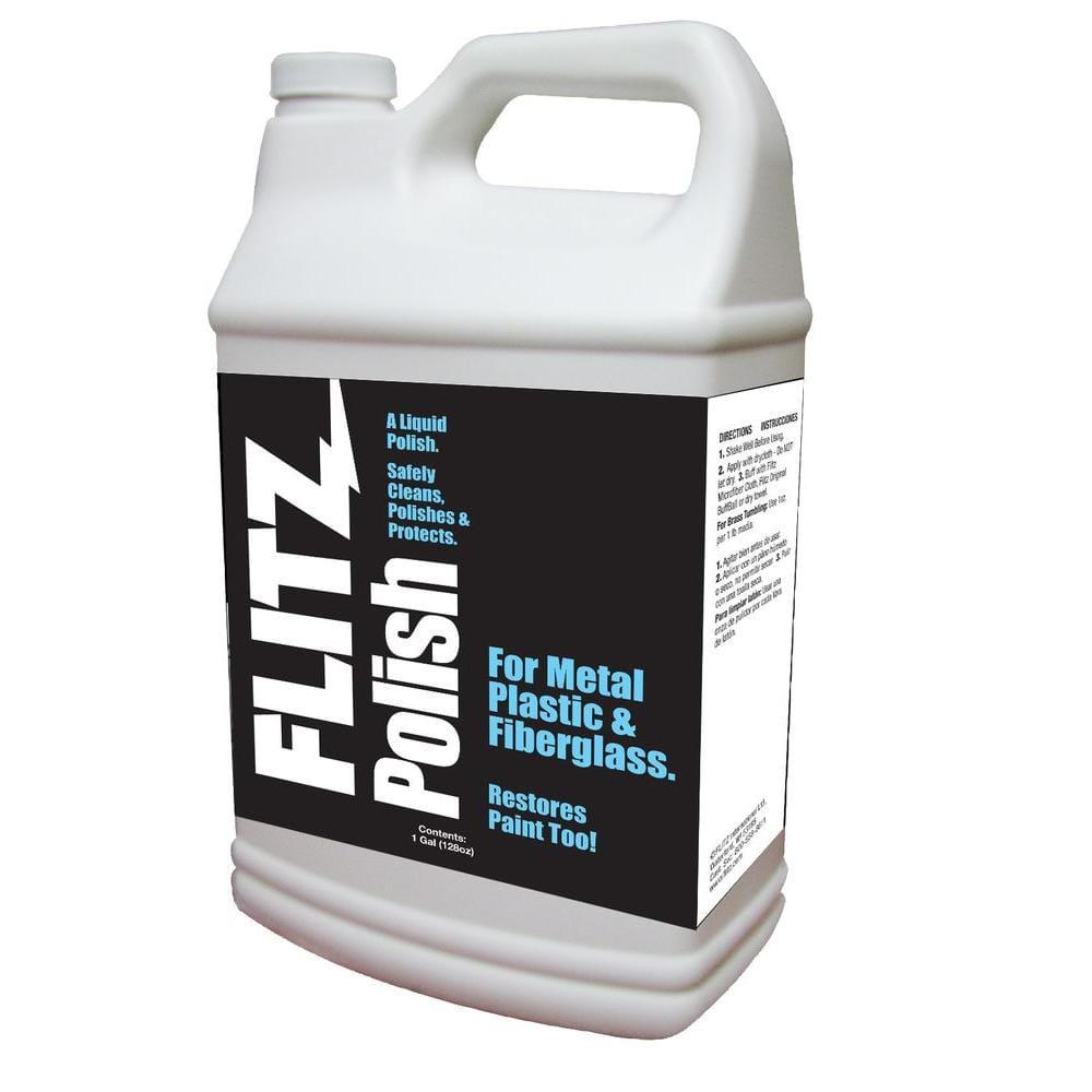 Flitz 128 oz. Metal, Plastic and Fiberglass Liquid Polish LQ 04510 ...
