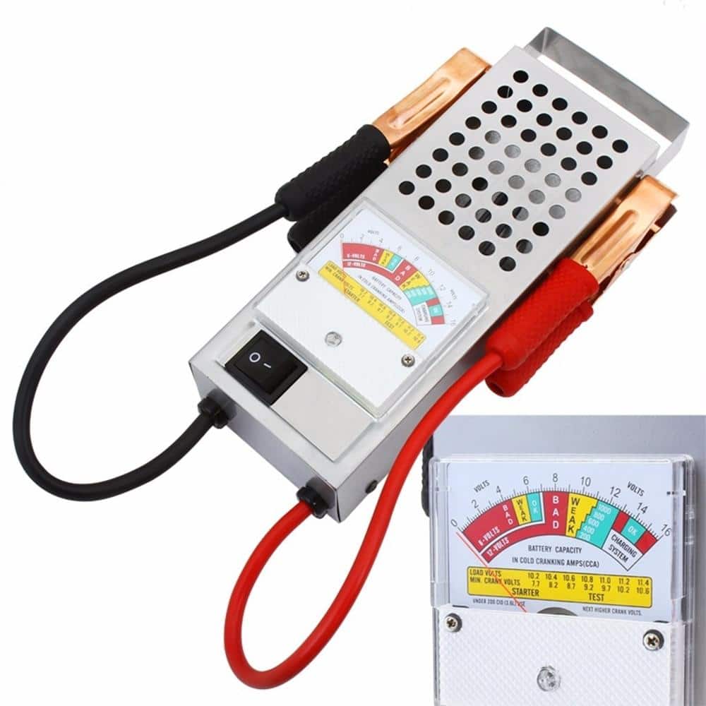 XtremepowerUS 6-Volt and 12-Volt Battery Load and Charging Tester ...