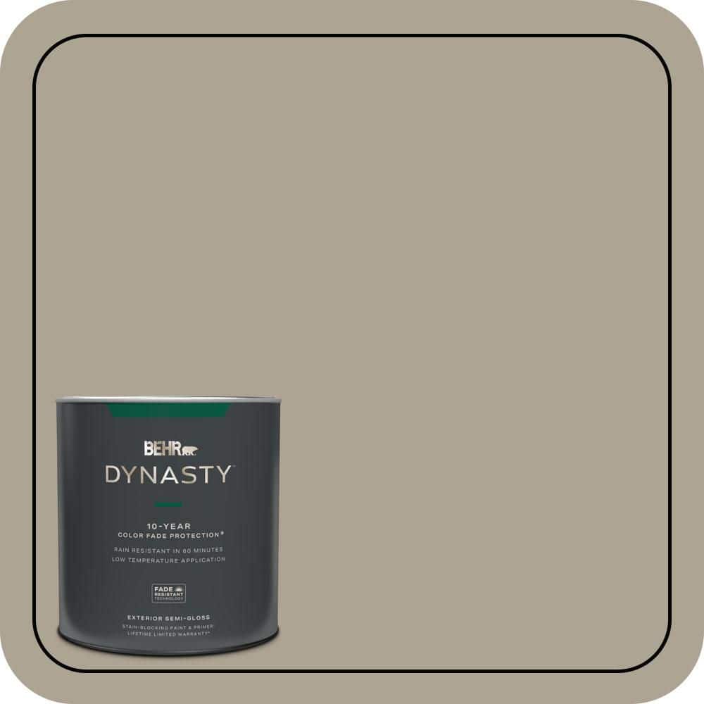 BEHR DYNASTY 1 qt. #MQ2-52 Roadside Semi-Gloss Enamel Exterior Stain ...