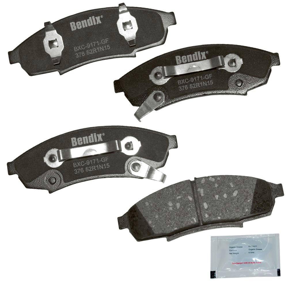 Bendix Premium Copper Free Disc Brake Pad Set CFC376 - The Home Depot