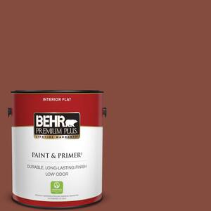 BEHR MARQUEE 1 gal. #S160-7 Red Chipotle Satin Enamel Exterior Paint ...