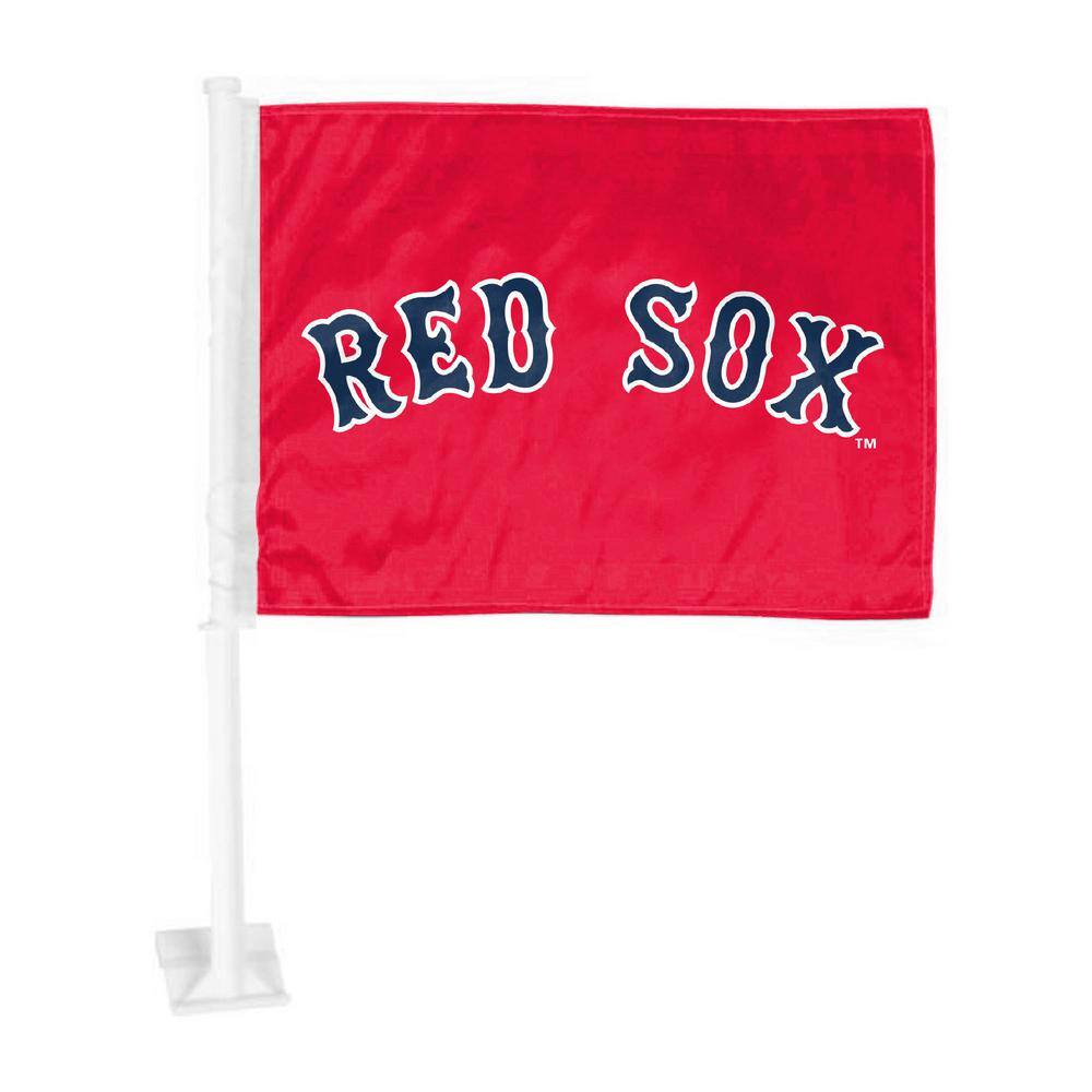 FANMATS MLB - Boston Red Sox Car Flag Large 1-Piece 11 in. x 14 in ...