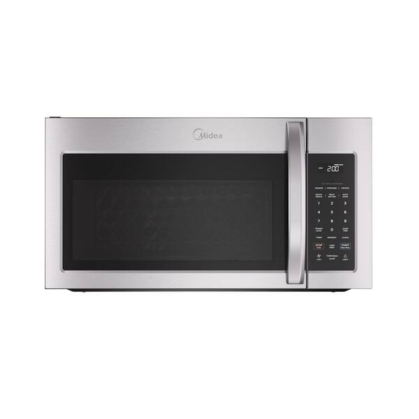 Midea 1.7 cu. ft. Over-the-Range Microwave with Low Profile Design and ...