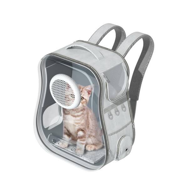 els pet Cat Travel Backpack EP-PB-GR - The Home Depot