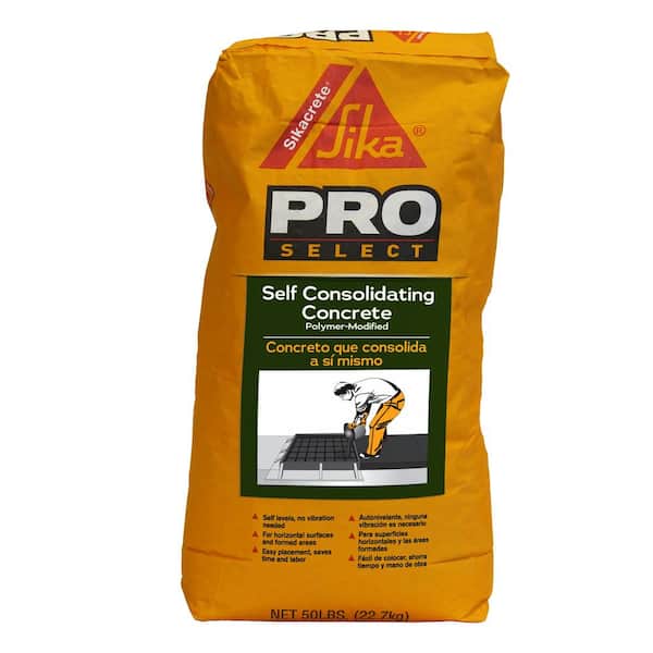 Sika Sikacrete 50 lb. Self Consolidating Concrete Cementitious Mix ...
